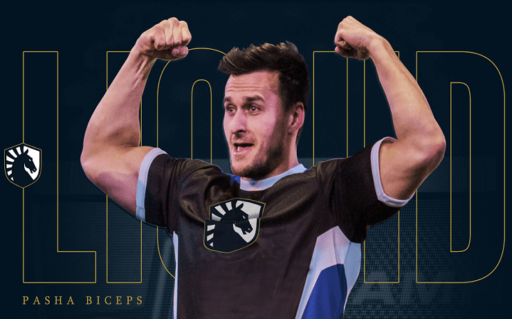 pasha regressa ao ativo nos Liquid Biceps - Fraglíder