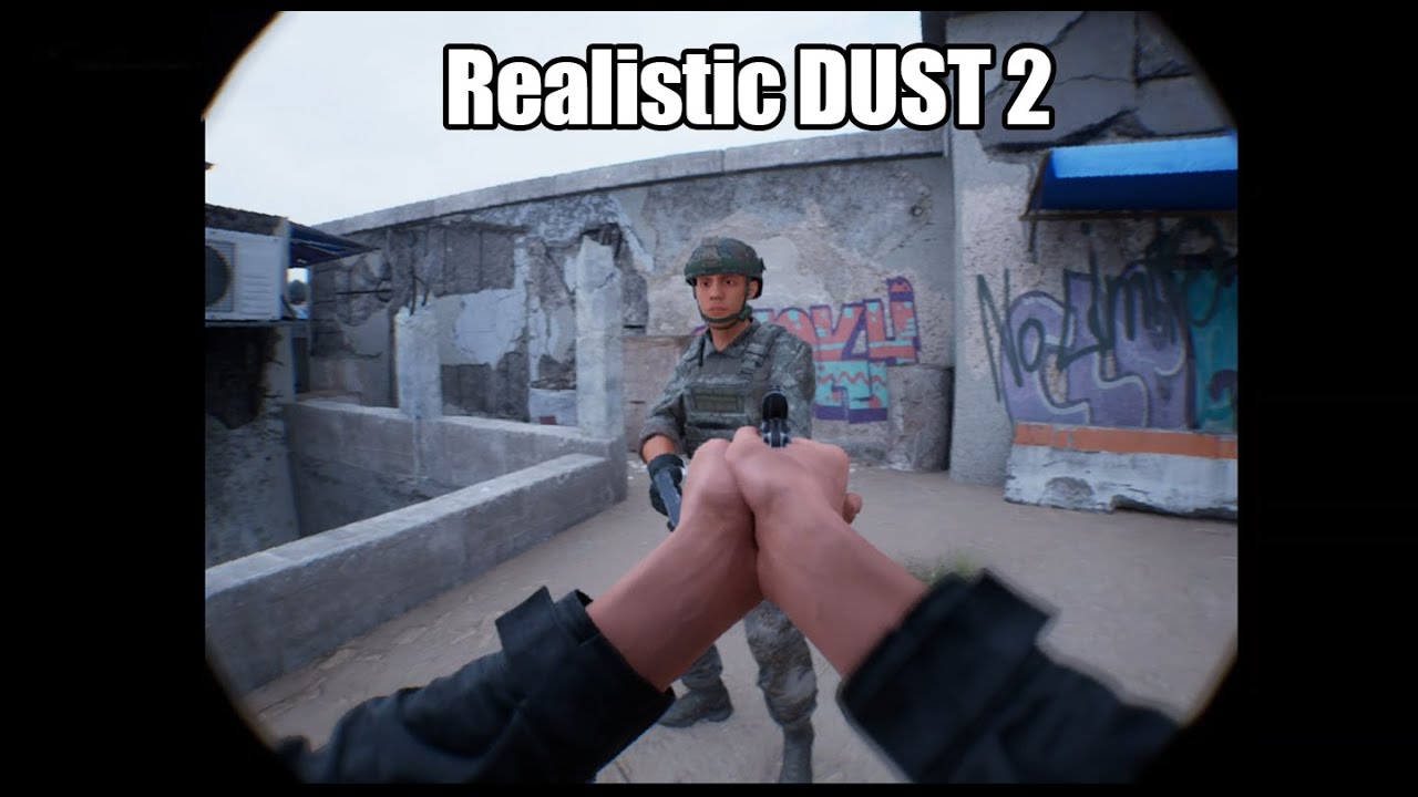 [Vídeo] Youtuber cria o Dust2 na Unreal Engine 5 - Fraglíder